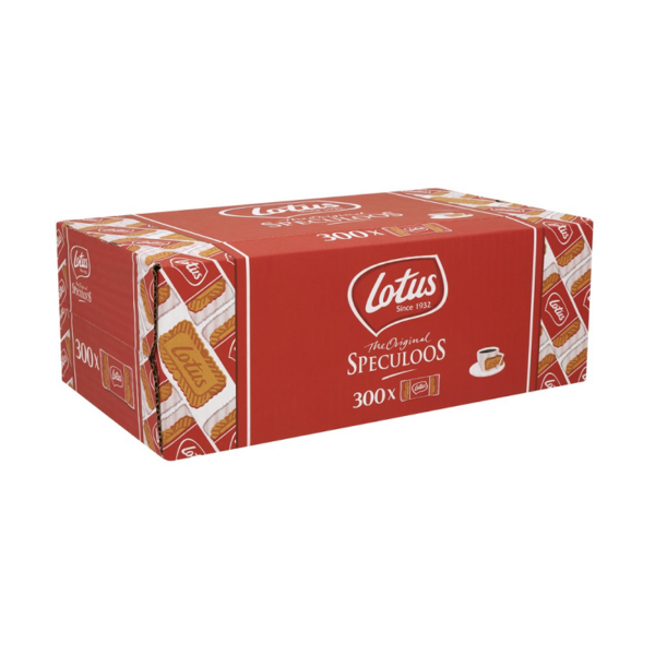 Lotus Speculoos koekjes per stuk verpakt 300 stuks - JP Koffie - Koffie ...